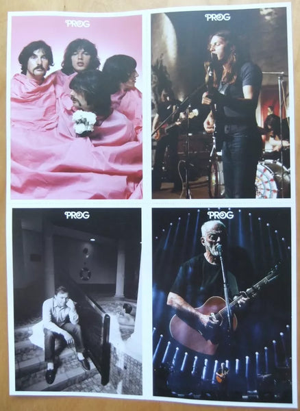 Prog Magazine Issue 152 Gilmour + 4 Dave Gilmour/Pink Floyd Postcards - YourCelebrityMagazines