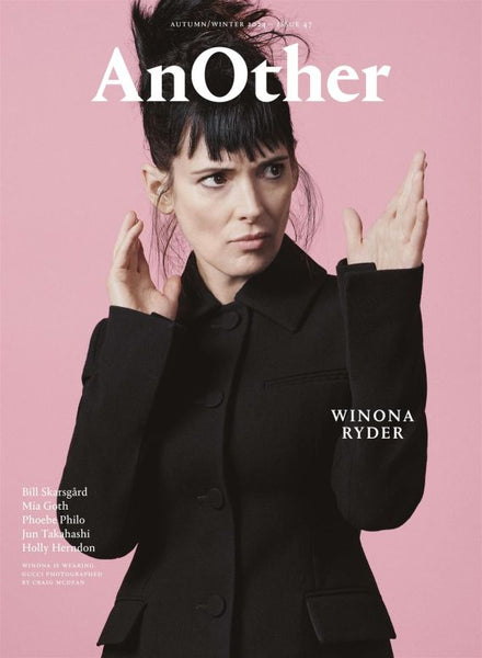 AnOther Magazine A/W 2024 Winona Ryder - YourCelebrityMagazines