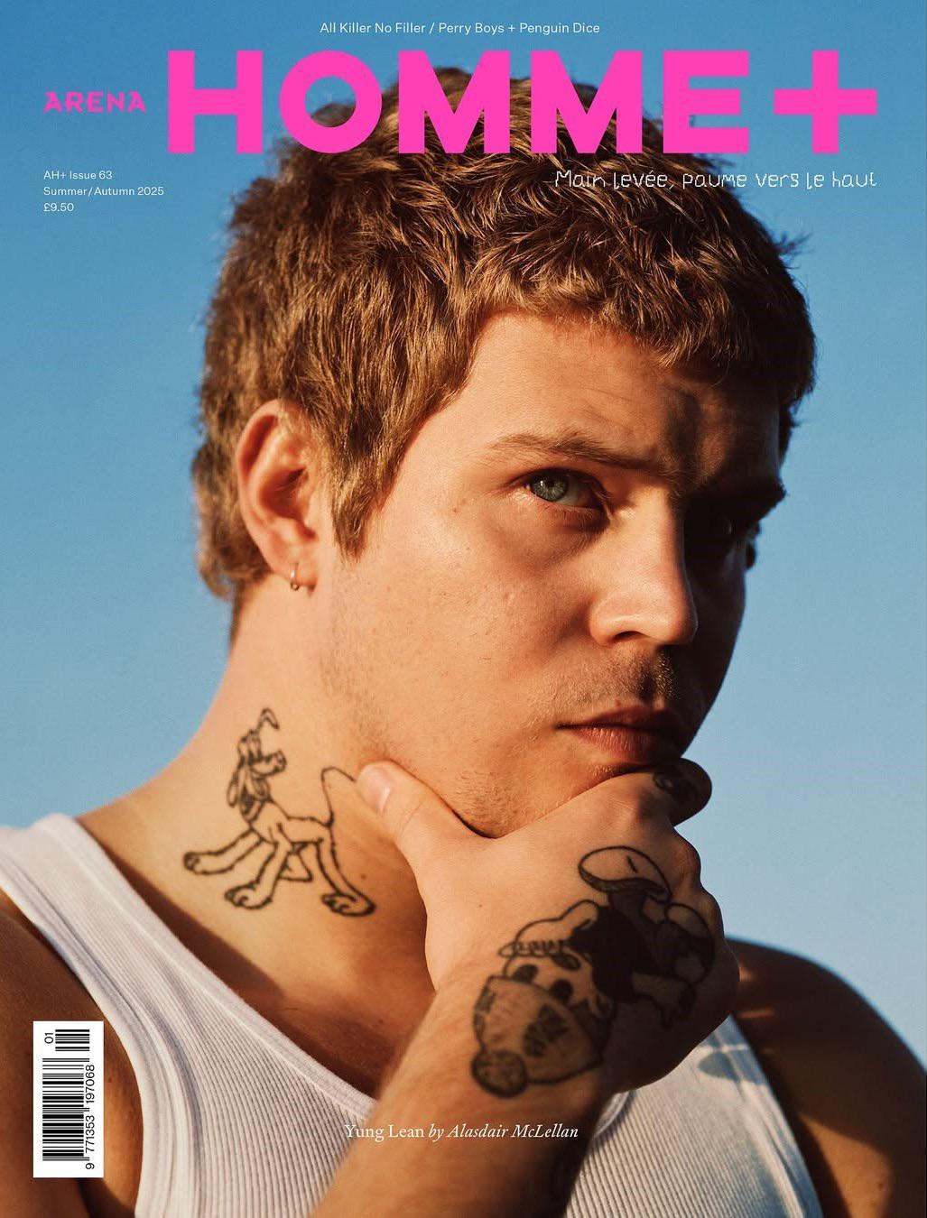 YUNG LEAN ARENA HOMME MAGAZINE 63 Summer 2025 - YourCelebrityMagazines
