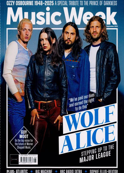 Music Week Magazine September 2025 Wolf Alice - YourCelebrityMagazines