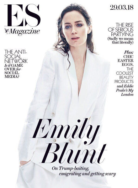 UK ES Magazine March 2018: EMILY BLUNT PHOTO COVER INTERVIEW ...