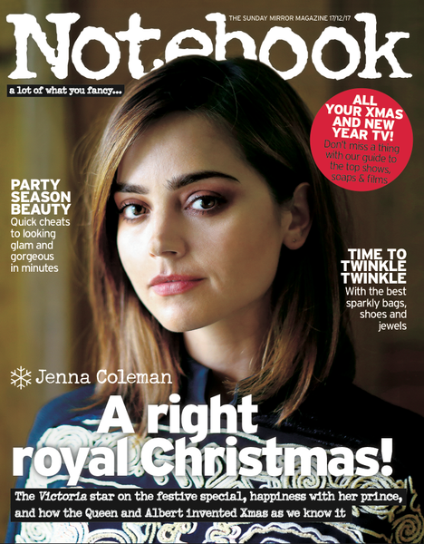 UK Notebook Magazine 17 December 2017 Jenna Coleman Hugh Jackman Adria ...