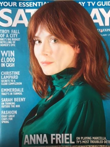 UK SATURDAY Magazine 02/2018 ANNA FRIEL Amy Walsh LOUIS HUNTER Charlot ...