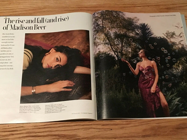 UK Telegraph Magazine Feb 2019: MADISON BEER PHOTO INTERVIEW - Chiwete ...