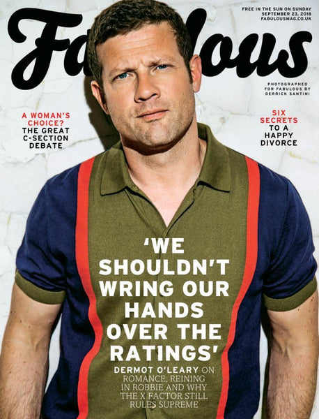 UK FABULOUS MAGAZINE SEPTEMBER 2018: DERMOT O'LEARY Izzy Judd ...