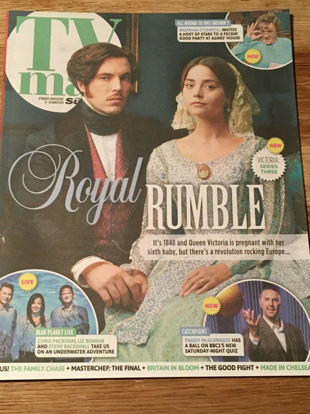 UK TV Magazine 03/2019: JENNA COLEMAN Victoria TOM HUGHES Laurence Fox ...