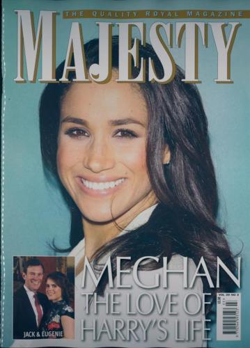 UK Majesty Magazine March 2018 Meghan Markle - The Love of Prince Harr ...