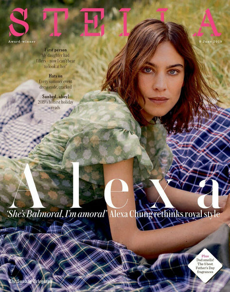 STELLA magazine 9th June 2019 Alexa Chung cover and interview ...