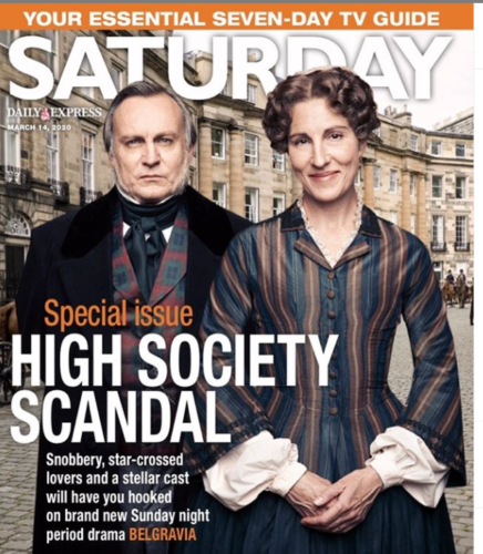 SATURDAY Magazine 03/2020 PHILIP GLENISTER Amanda Redman ELLE PURNELL ...