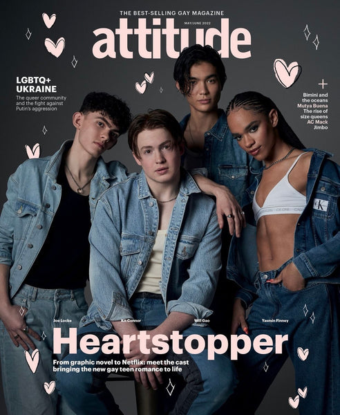 Attitude Magazine Issue 346 Heartstopper - YourCelebrityMagazines