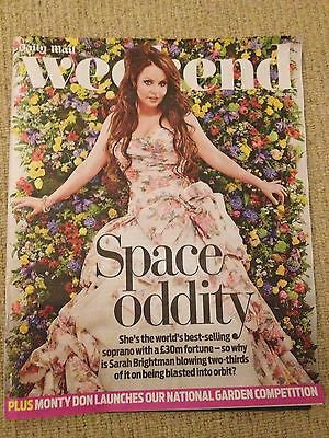 WEEKEND Mag 11/05/2013 SARAH BRIGHTMAN Gillian Anderson Patrick Kenned ...