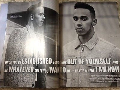 LEWIS HAMILTON PHOTO COVER INTERVIEW ES MAGAZINE MAY 2015 ...