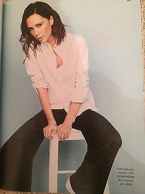 VICTORIA BECKHAM Photo Cover Interview UK Style Magazine October 2016 ...