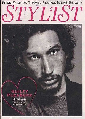 ADAM DRIVER interview GIRLS UK 1 DAY ISSUE 2014 BRAND NEW STYLIST MAGA ...