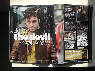 UK CINEMA MAGAZINE 2014 LUKE EVANS DRACULA TOM HARDY BENEDICT CUMBERBA ...