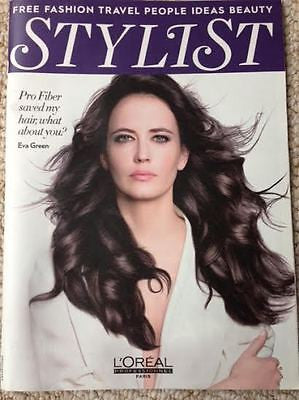 EVA GREEN Photo Cover UK STYLIST MAGAZINE - NOVEMBER 2015 NEW - KATE W ...