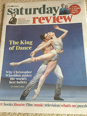 UK TIMES REVIEW FEB 2016 - CHRISTOPHER WHEELDON PHOTO INTERVIEW ROYAL - YourCelebrityMagazines