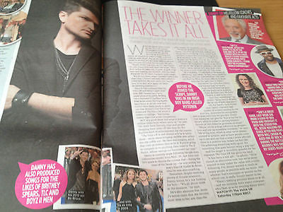 UK TV MAGAZINE = DANNY O'DONOGHUE THE SCRIPT KIMBERLEY NIXON FELICITY ...