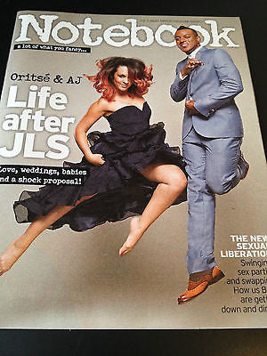 NEW Notebook Magazine Oritse & AJ Liz Carling Geoffrey Palmer Lily Col ...