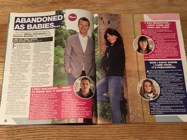 Love TV Mag FEB 2019: STEVE COOGAN Joseph Fiennes NICKY CAMPBELL Marti ...