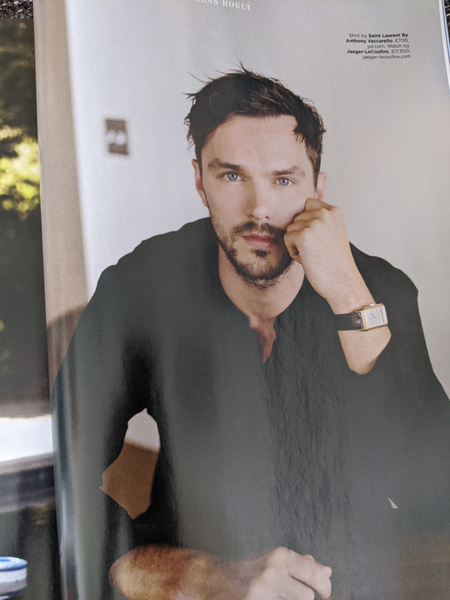 British GQ Magazine September 2020 Nicholas Hoult - YourCelebrityMagazines