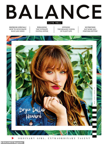 Balance Magazine May 2019: BRYCE DALLAS HOWARD interview ROCKETMAN Tar ...