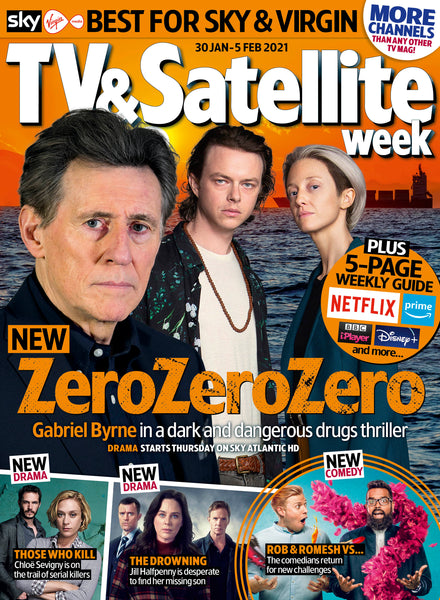 TV & Satellite Magazine 30 Jan 2021: Gabriel Byrne Dane DeHaan Andrea ...