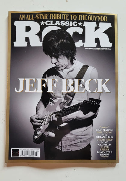 Classic Rock Magazine March 2023 - New Issue Jeff Beck Tribute + Iron ...