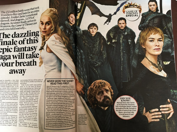 UK EVENT magazine Apr 2019: Game of Thrones Collector's Edition - Emil ...