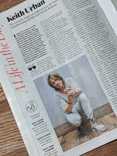 SUNDAY TIMES magazine February 2020: KEITH URBAN Kiefer Sutherland ...