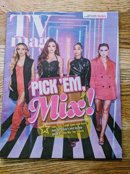 LITTLE MIX UK TV MAGAZINE JADE PERRIE LEIGH-ANNE JESY SEPTEMBER 2020 ...