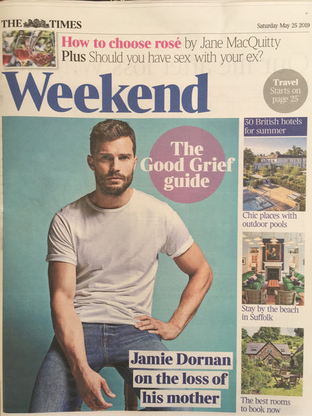 Times Weekend 25th May 2019: Jamie Dornan & Sister Jess Interview ...