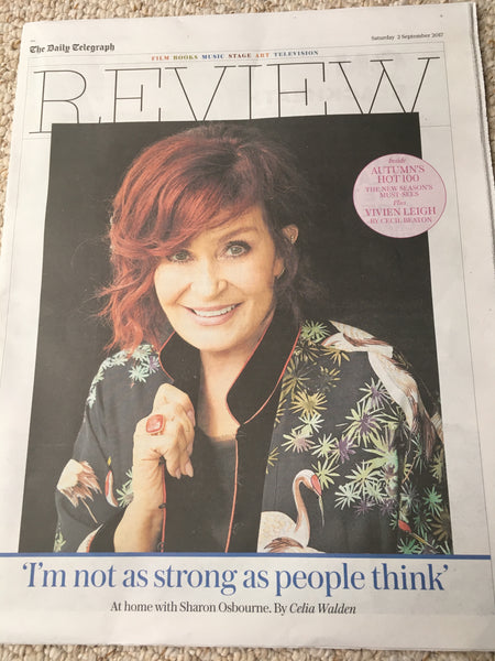 Telegraph Review Sept 2017 Sharon Osbourne Cecil Beaton Vivien Leigh M ...