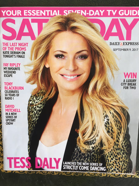 Saturday Magazine Sept 2017 Tess Daly Katy Manning Katie Derham Olivia ...