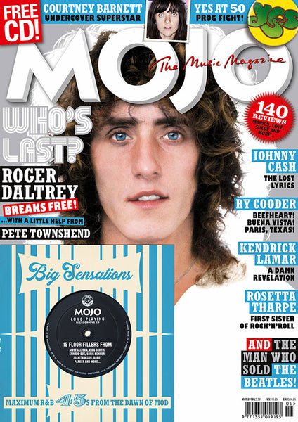 UK MOJO Magazine MAY 2018: ROGER DALTREY The Who Courtney Barnett YES ...