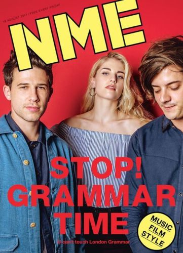LONDON GRAMMAR Photo Cover interview UK NME MAGAZINE August 18th 2017 ...