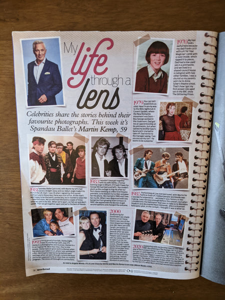 WEEKEND Magazine 11/2020: MARTIN KEMP Miranda Hart MARK FROST Nicholas ...