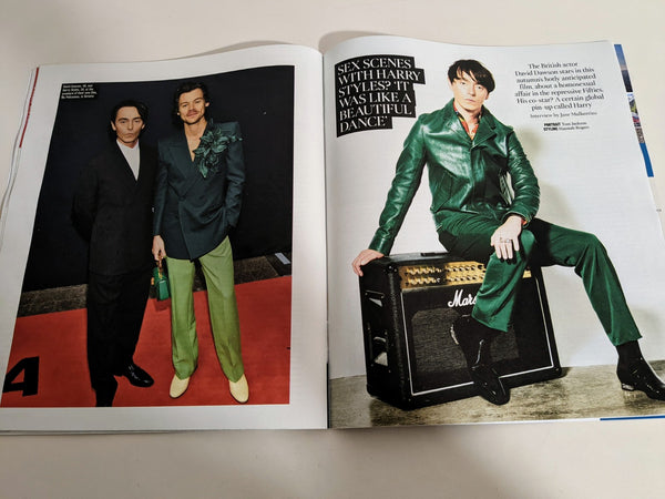 TIMES magazine 15th October 2022 David Dawson on Harry Styles **FINAL ...