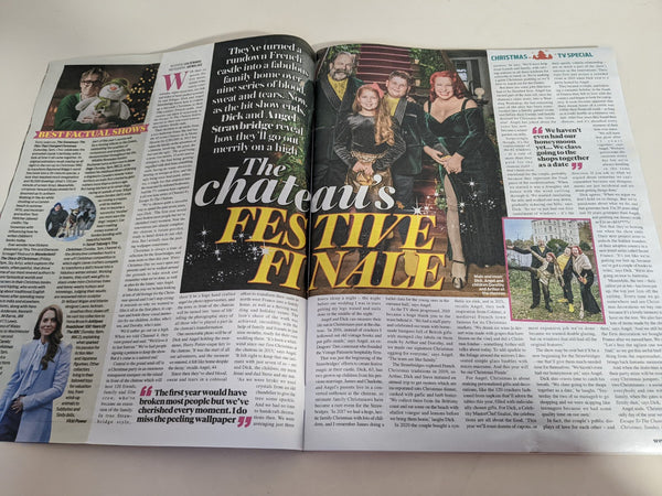 WEEKEND Magazine 17/12/2022 Dick & Angel Strawbridge Escape to the Cha ...