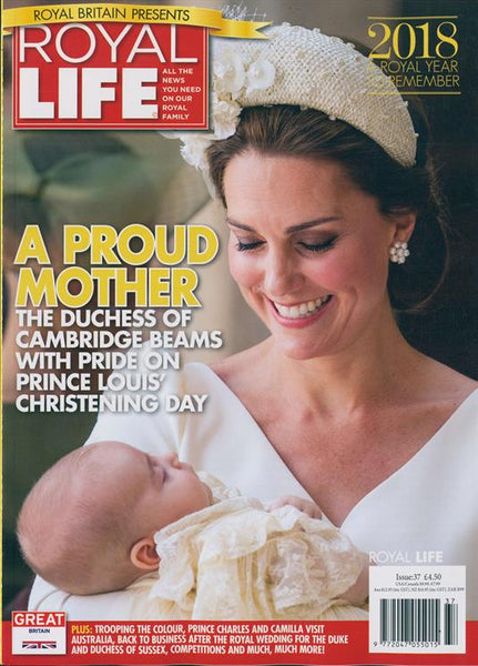 KATE MIDDLETON PRINCE LOUIS ROYAL CHRISTENING SOUVENIR Royal Life Maga ...