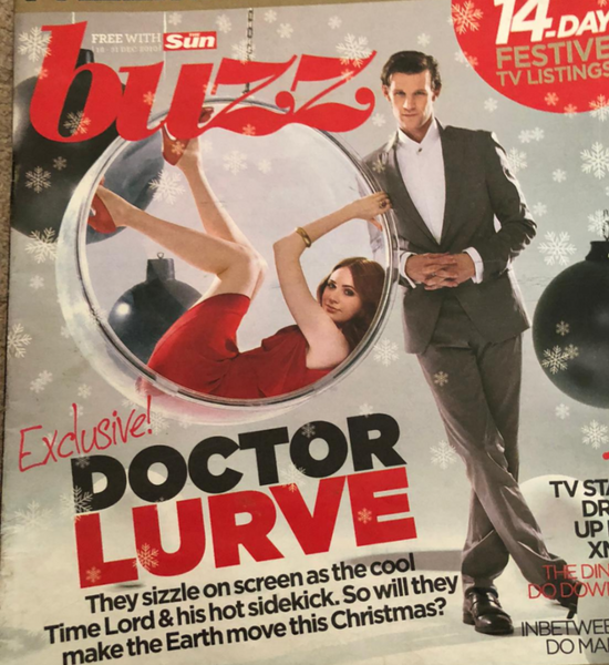 UK Buzz Magazine December 2010: Matt Smith Karen Gillian Doctor Who ...