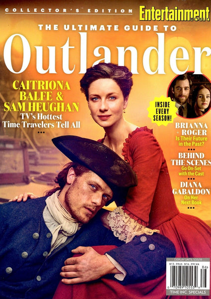 ENTERTAINMENT WEEKLY MAGAZINE THE ULTIMATE GUIDE TO OUTLANDER SAM HEUG ...