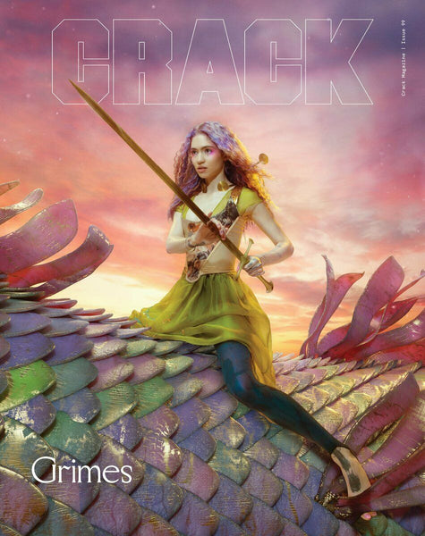 GRIMES Photo Cover interview UK CRACK MAGAZINE APRIL 2019 ...