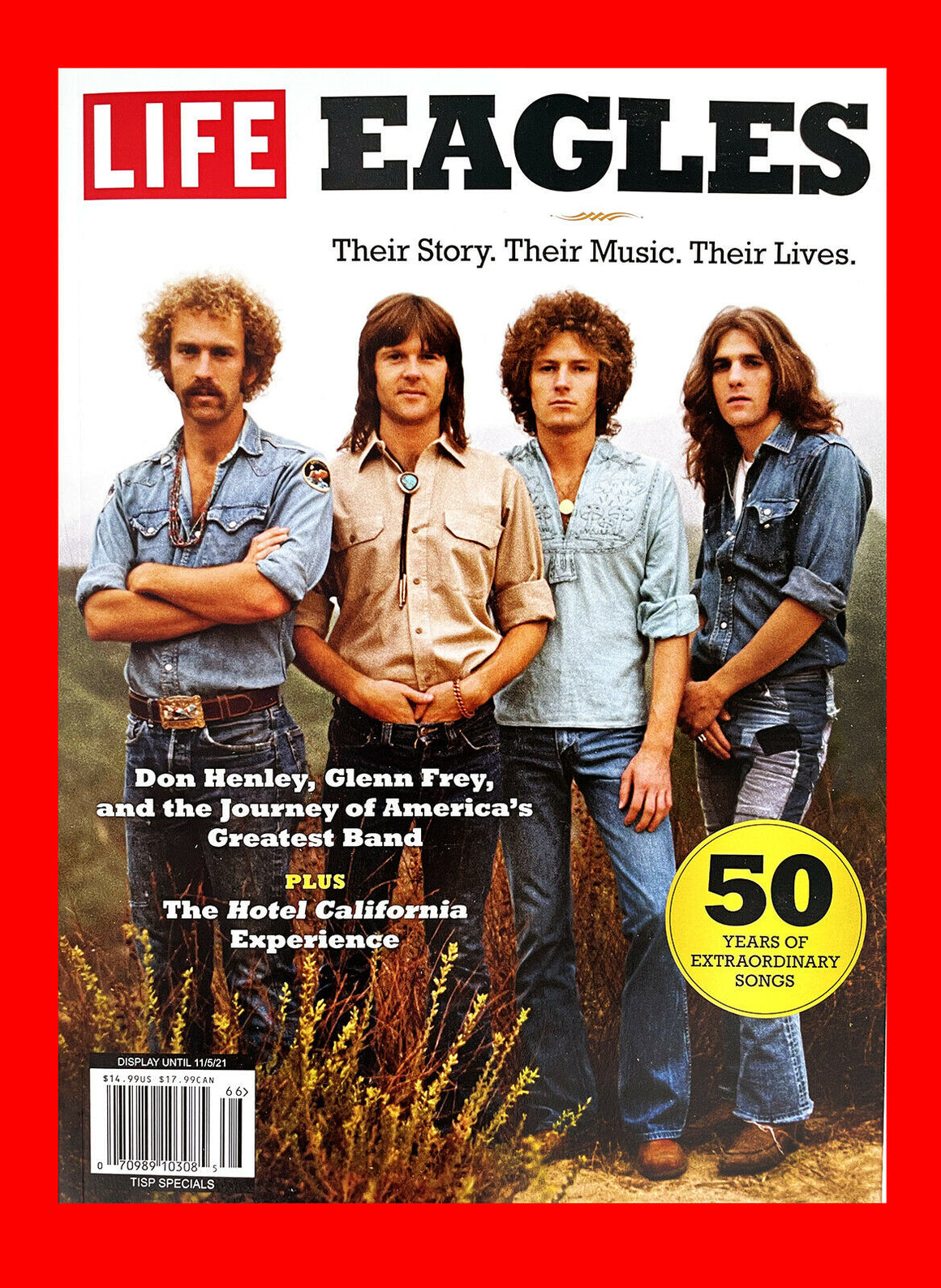 The EAGLES Magazine America's Greatest Rock Band 2021 - 50 Years Of Hi ...