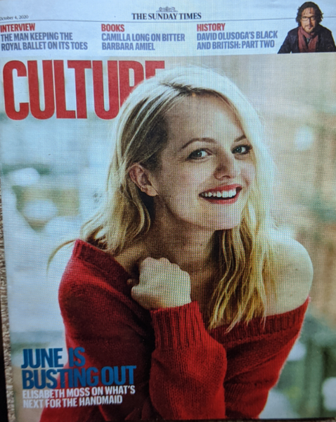 Culture magazine Oct 2020: ELISABETH MOSS Hugh Laurie MARIAH CAREY Kee ...