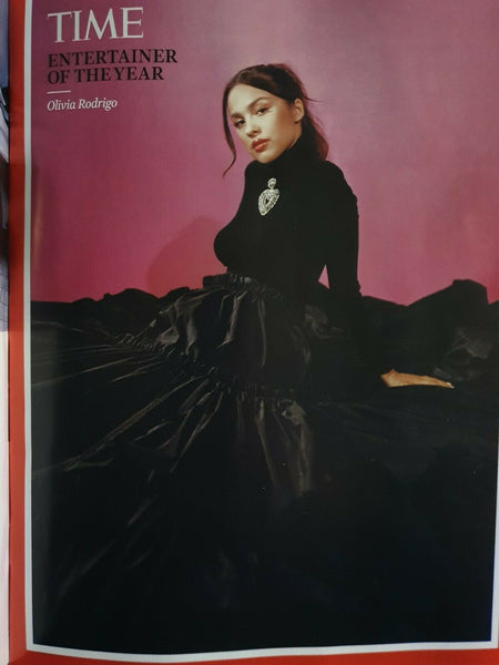ELON MUSK 2021 Time Person of the Year Time Magazine - OLIVIA RODRIGO ...