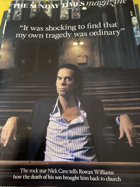 SUNDAY TIMES magazine 5th March 2023 Nick Cave Cover ...