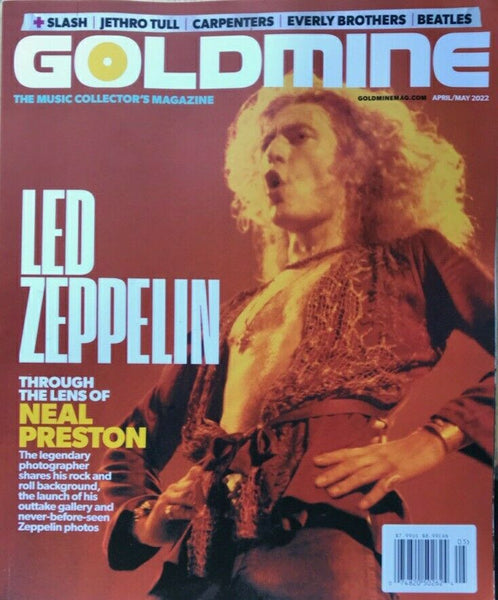 LED ZEPPELIN - THE BEATLES - GOLDMINE MAGAZINE - MARCH/APRIL 2022 BRAN ...