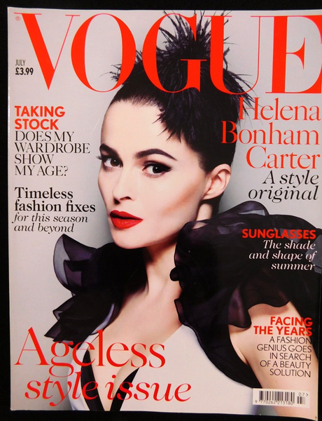 VOGUE MAGAZINE July 2013 Helena Bonham Carter cover ...