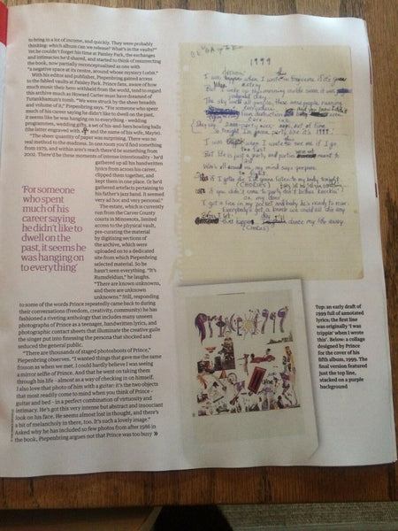 Guardian Weekend Magazine October 2019: PRINCE COVER & FEATURE ...